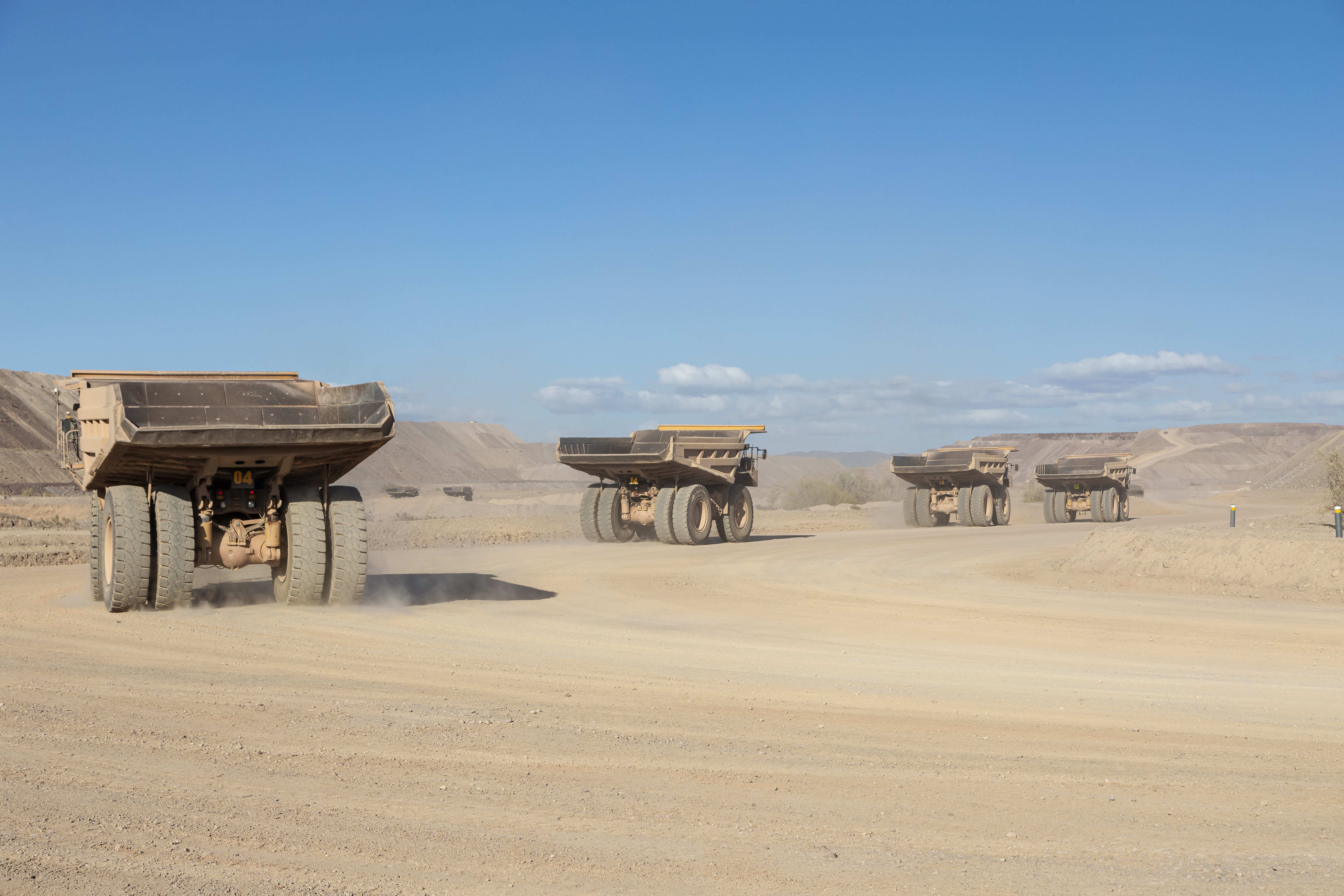 Mines in Operation